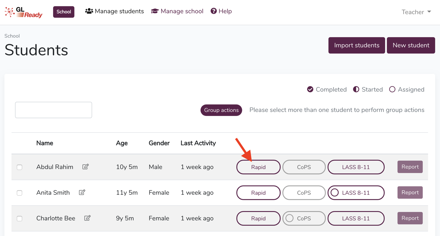Products available on GL Ready - GL Support