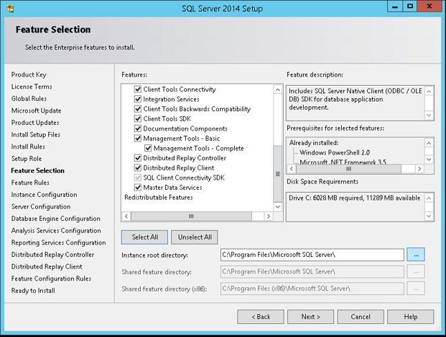 SQL Server Installation Guide - GL Support