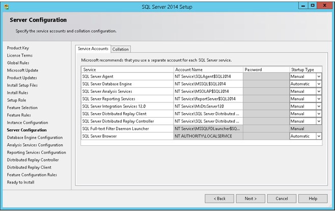 SQL Server Installation Guide - GL Support