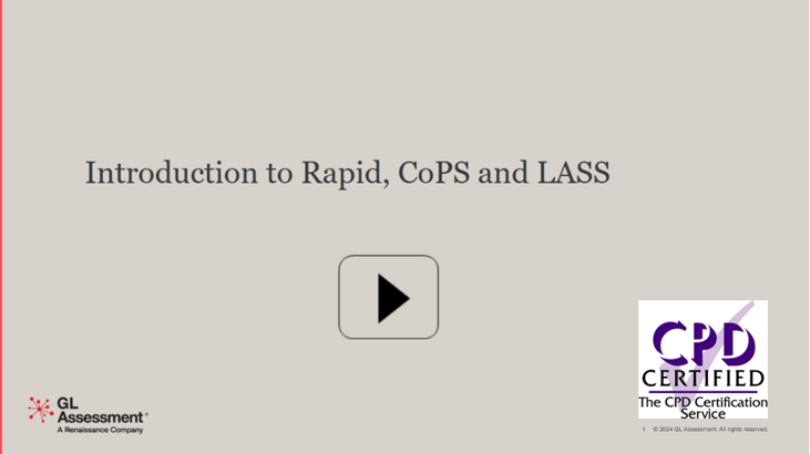 Rapid, CoPs and LASS - GL Support