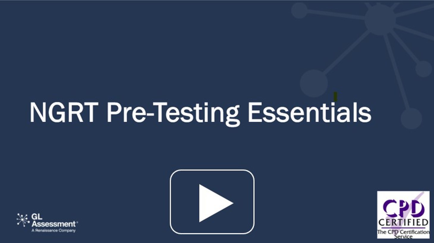 Pre-testing Essentials - GL Support